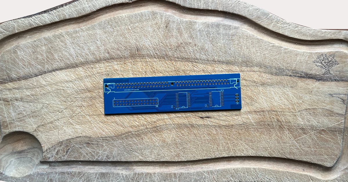 Yamaha EMM-15 Custom RAM PCB boards from TeeVee on Tindie