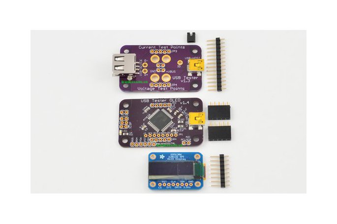 USB Tester OLED Backpack Bundle from FriedCircuits on Tindie