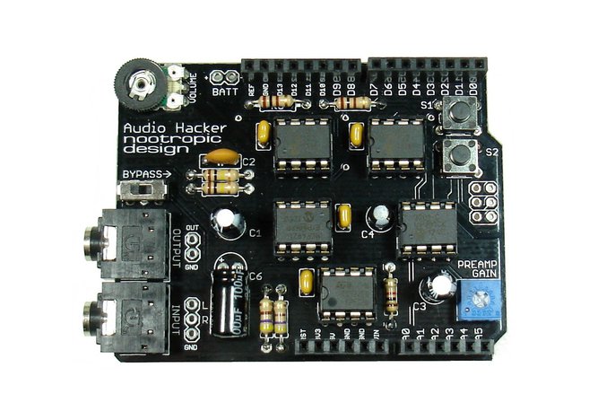 Audio Hacker Shield - Kit from nootropic design on Tindie