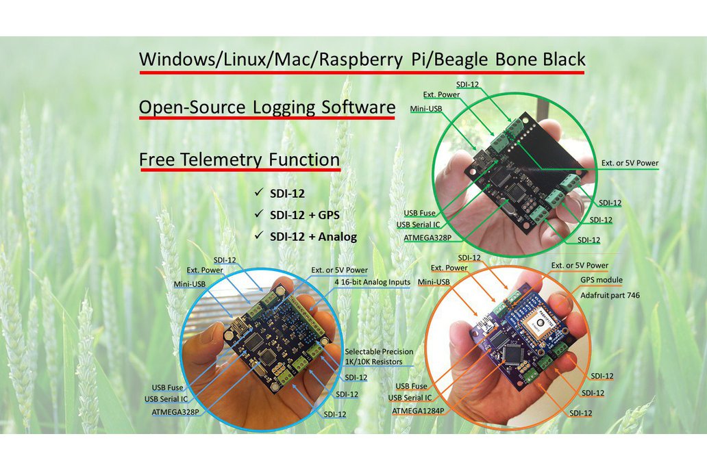 SDI-12 USB Adapter from Liudr arduino and physics gadgets on Tindie