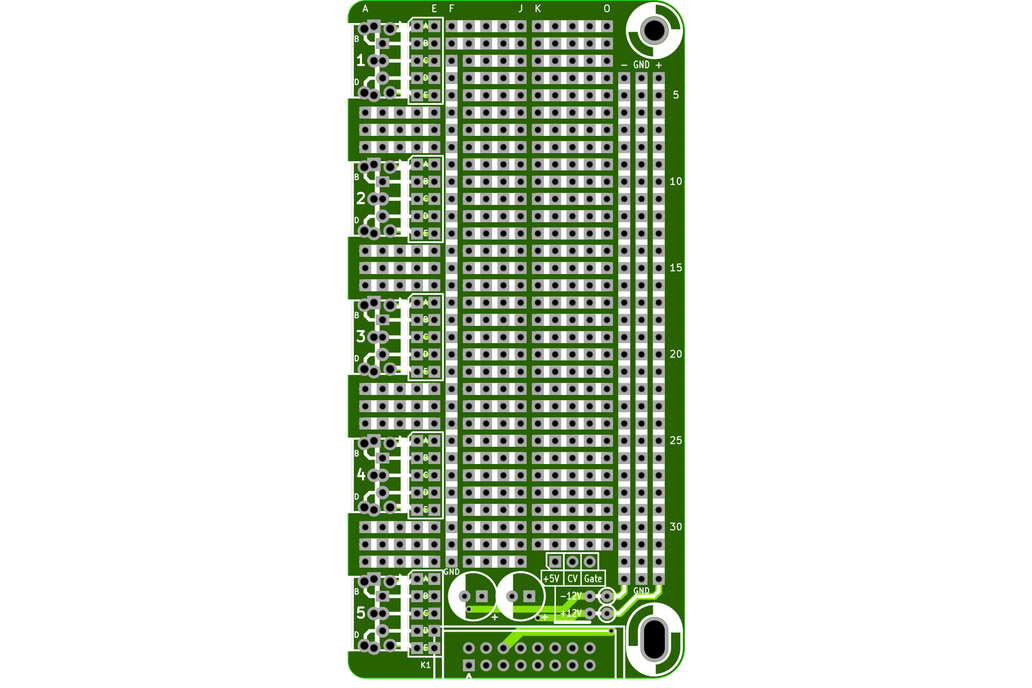 Eurorack Stripboard PCB from Electronic things... and stuff on Tindie