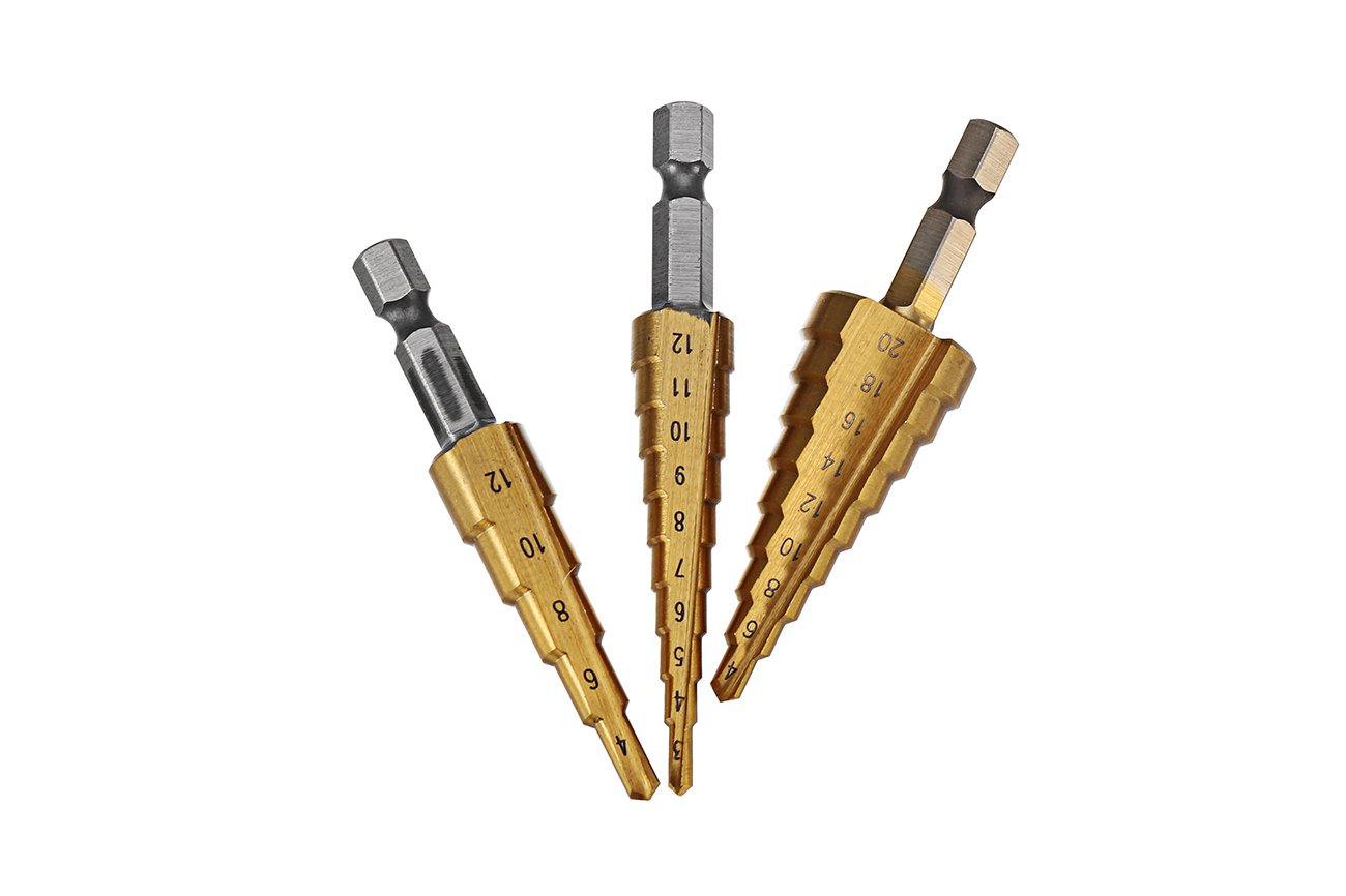 Drillpro 3Pcs 1/4 Inch Hex Shank HSS from Elecseller on Tindie