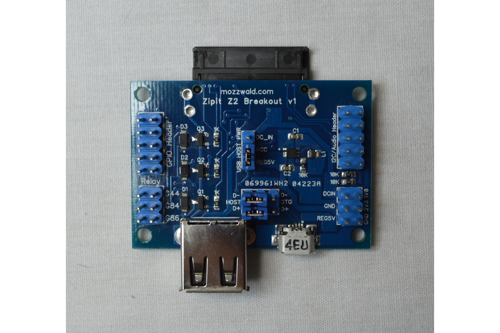 Zipit Z2 Breakout Board from mozzwald on Tindie