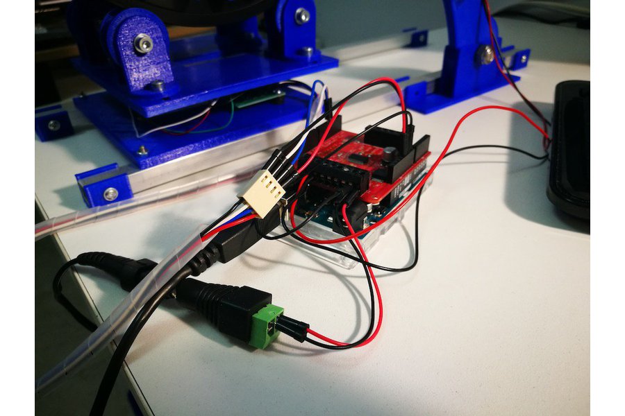 Arduino controlled 3D filament dispenser from alicemirror on Tindie
