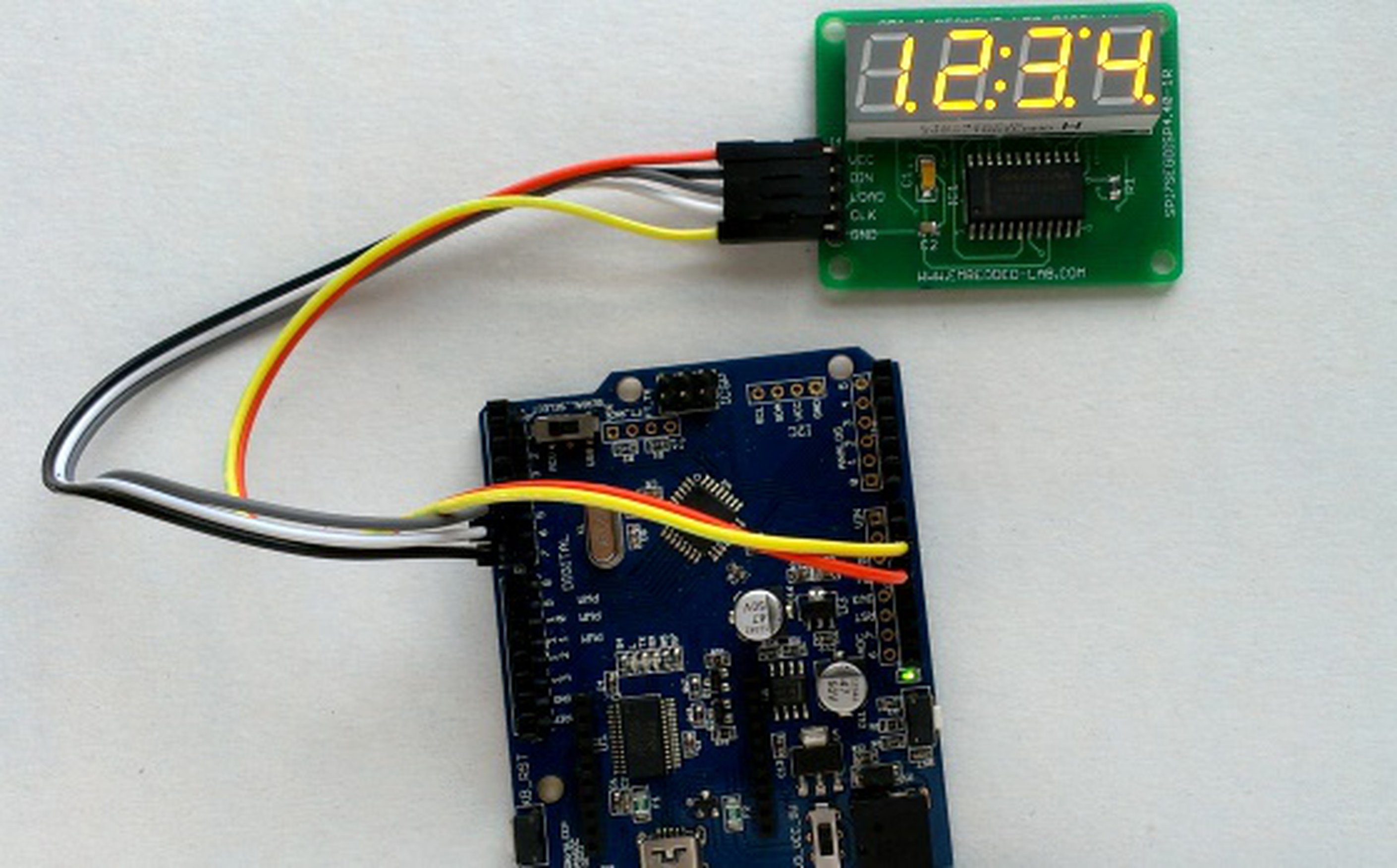 SPI 4-digit seven segment LED display from Embedded Lab on Tindie SPI 4-digit seven segment LED display from Embedded Lab on Tindie