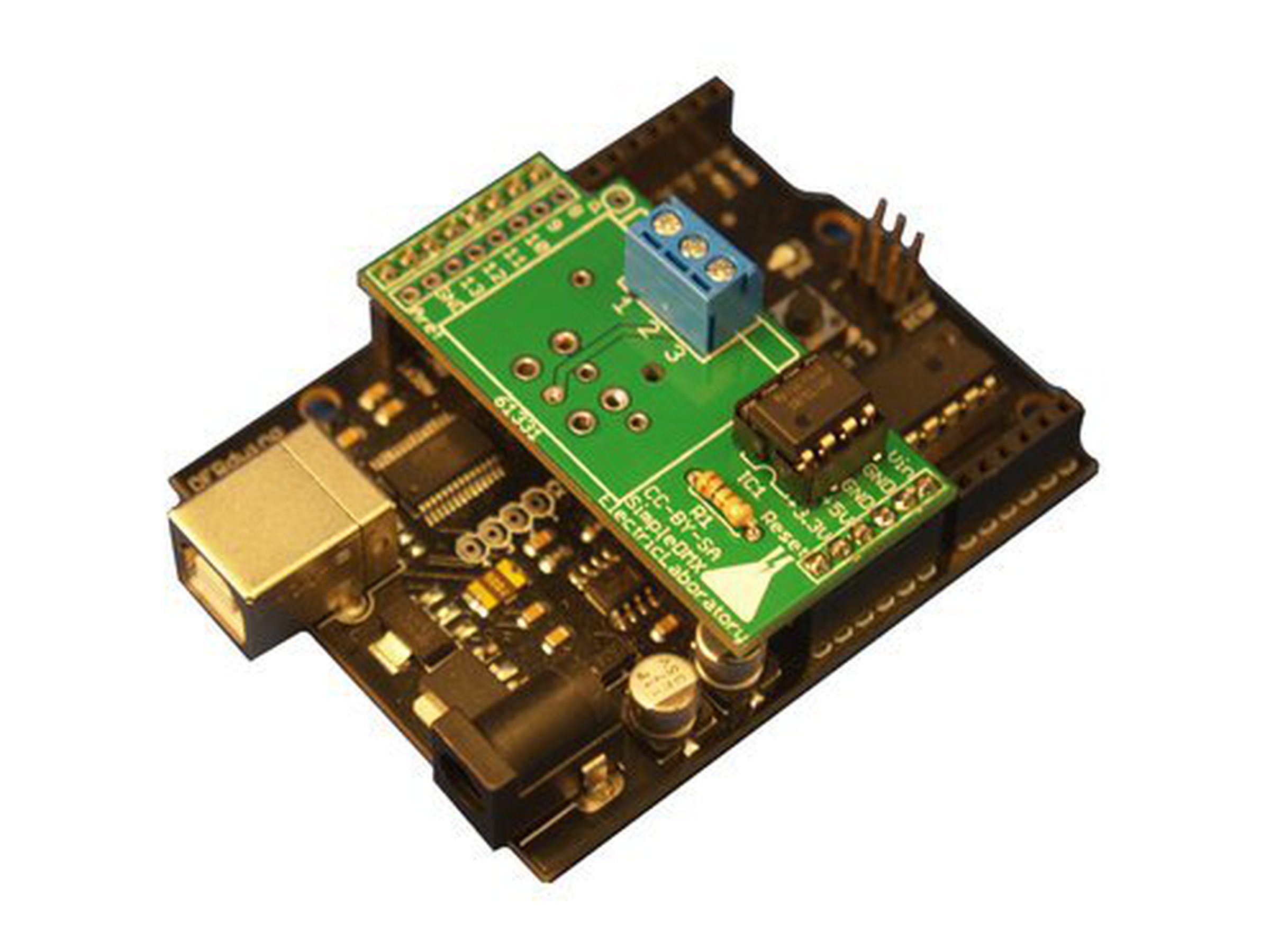 Simpledmx Screw Terminal Shield For Arduino From Electriclaboratory