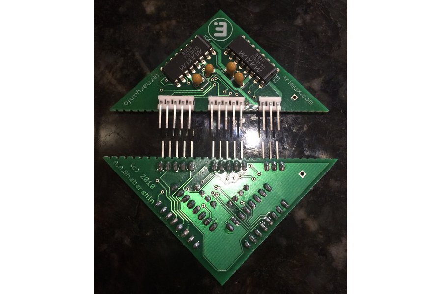 Dual balanced ternary multiplexer/demultiplexer from TRC on Tindie