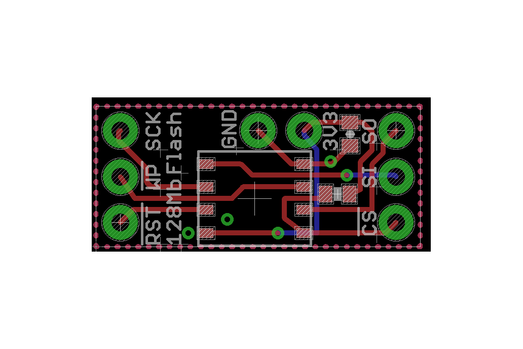 SPI Flash Memory Add-ons for Teensy 3.X from Pesky Products on Tindie