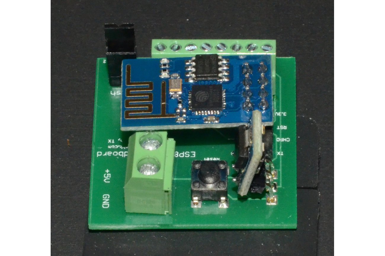 ESP8266 Breadboard adaptor with reset and flash from Snaptekk on Tindie