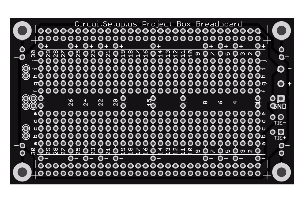 Solderable Breadboard With Project Box 2 Pack From Circuitsetup On Tindie