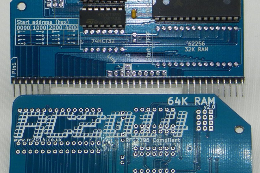 RC2014 Plus - Homebrew Z80 Computer Kit from Semachthemonkey on Tindie