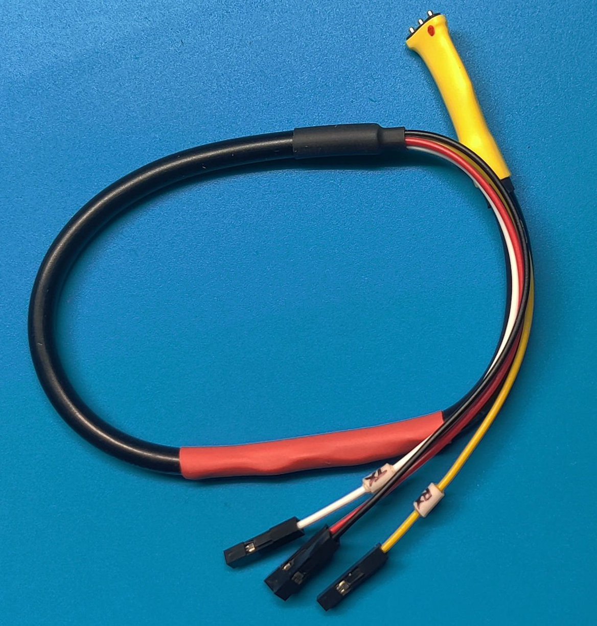 Arduino UPDI 3-pin Programming Cable (Soft Touch) from Johnny Electronic on Tindie