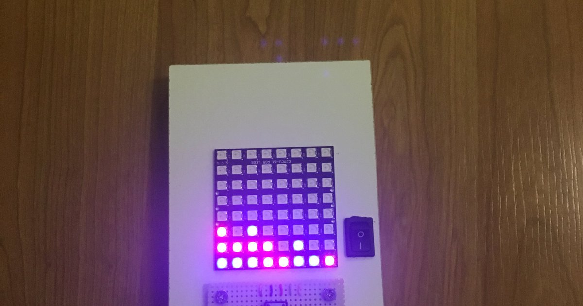 RGB Matrix GamingPad from RBG.ledMaster on Tindie