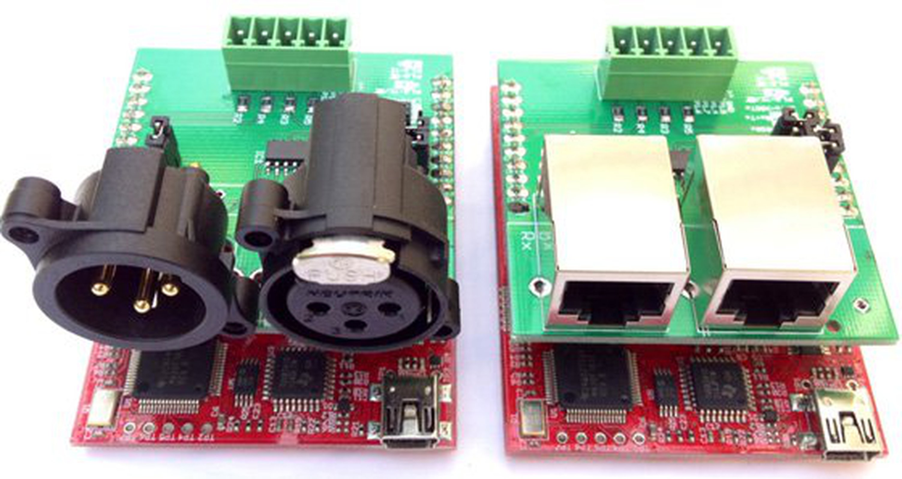 DMX RS-485 Booster Pack PCB from RobG on Tindie